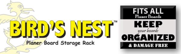 Bird's Nest Planer Board Storage Racks - Yellow Bird Fishing Products