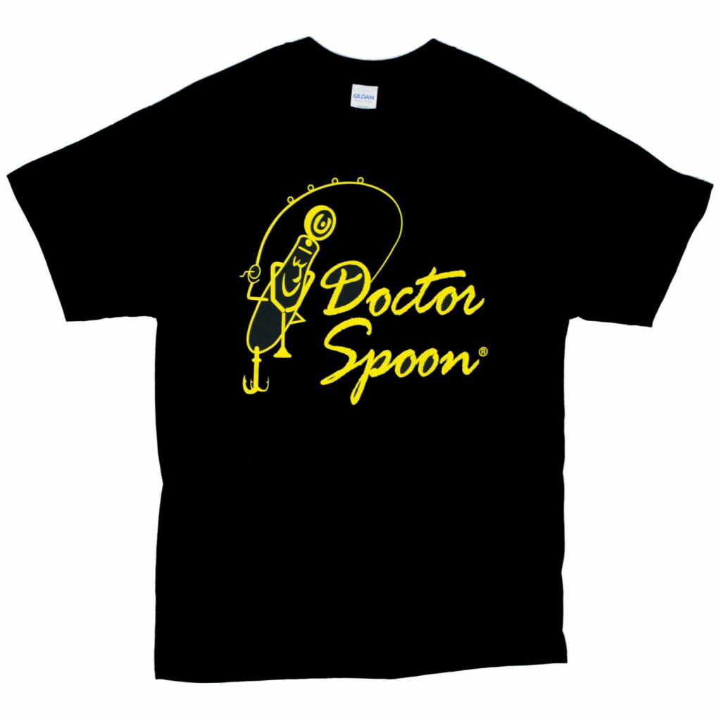 Doctor Spoon T-Shirt - Yellow Bird Fishing Products